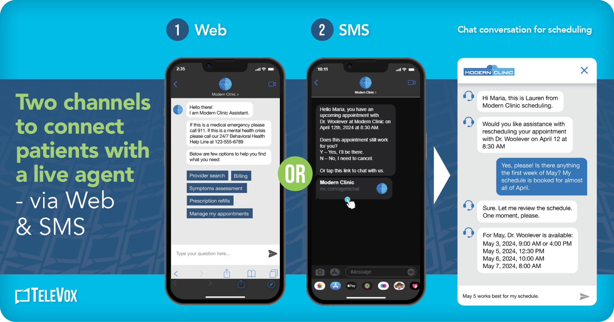 TeleVox Expands Agent Chat Functionality to Reduce Inbound Call Volumes and Boost Healthcare ...